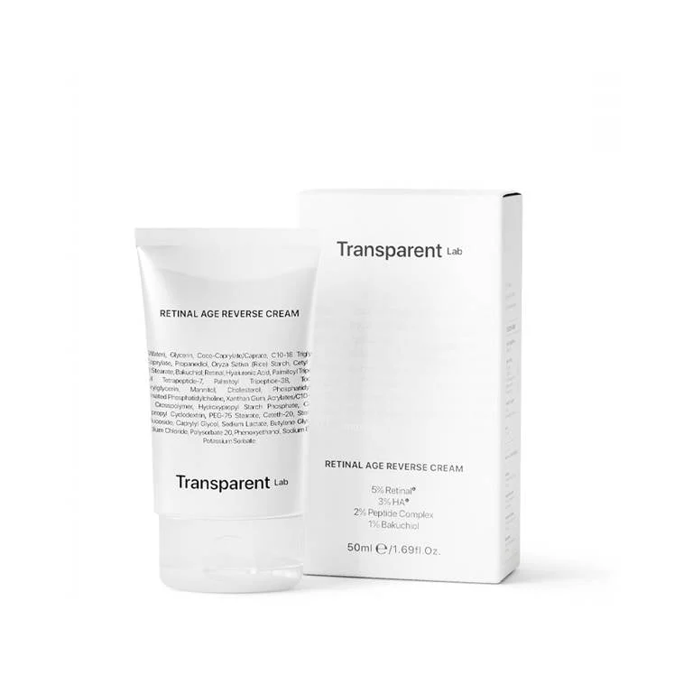 Transparent Lab Retinal Age Reverse Cream 50 ml - Salut Butik