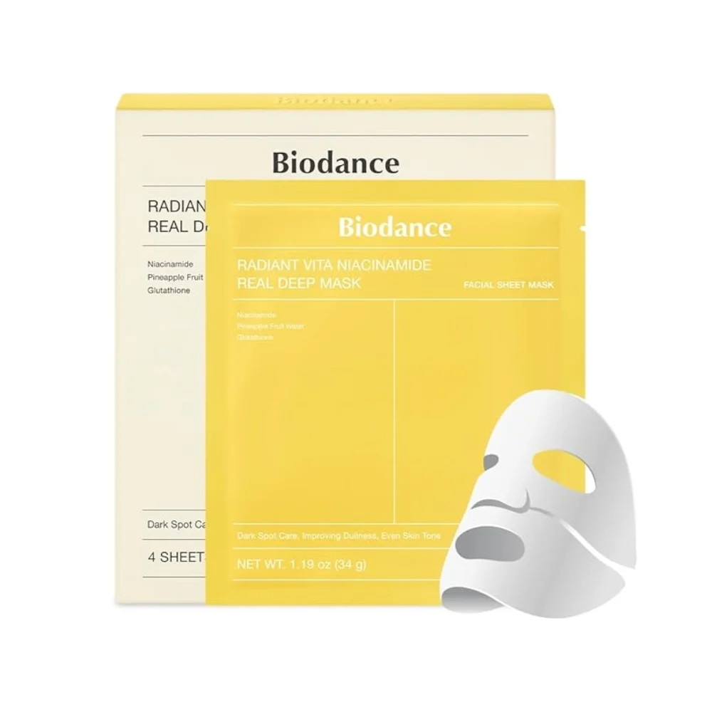 Biodance Radiant Vita Niacinamide Real Deep Mask Masca cu Niacinamide ...